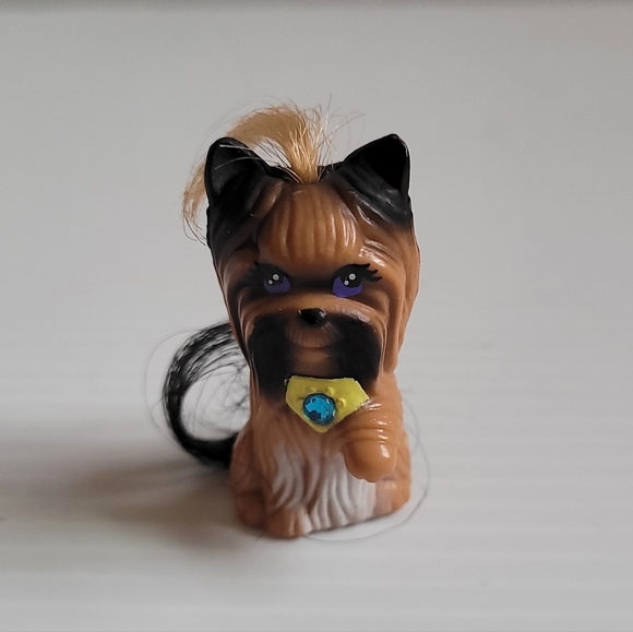 Kenner | Toys | Vintage Kenner Littlest Pet Shop Silky Yorkie Pup Dog ...